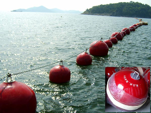 Spherical Buoys | Ocean Barriers security, safety - SEAZONE