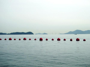 Spherical Buoys | Ocean Barriers security, safety - SEAZONE